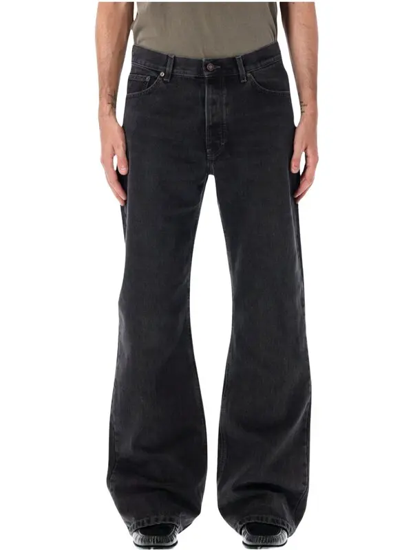 JEANERICA Belt-loop Jeans - Black