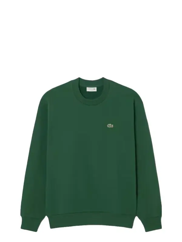 Lacoste Cotton Fleece Sweatshirt - Pine Green