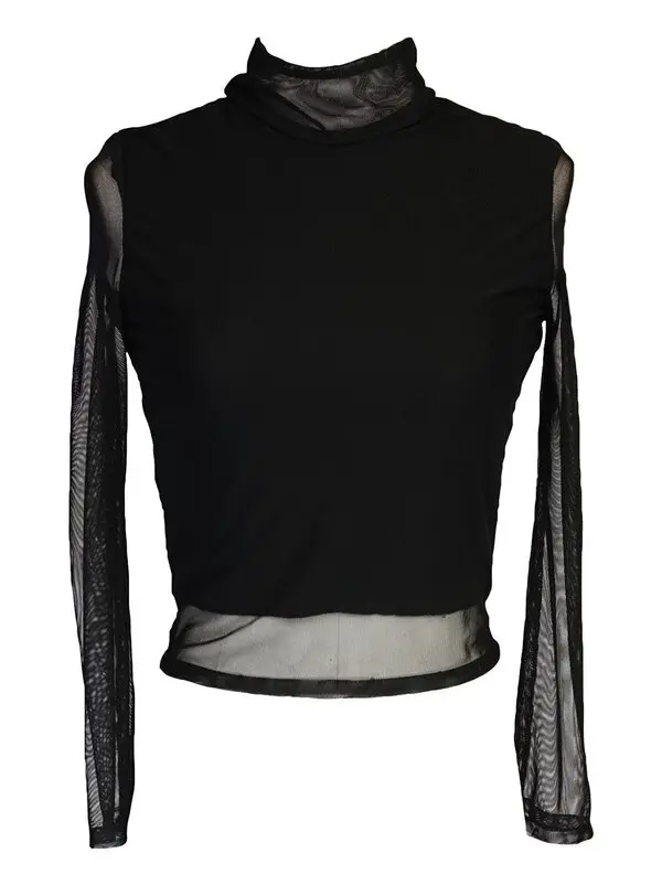JENNAFER GRACE Lucy Long Sleeve Top - Black