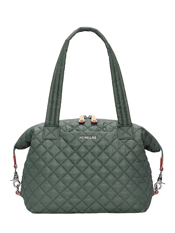 Mz Wallace Sutton Deluxe Quilted Shoulder Bag - Juniper