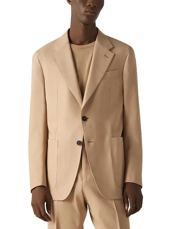 Zegna Oasi Lino Jacket - Beige