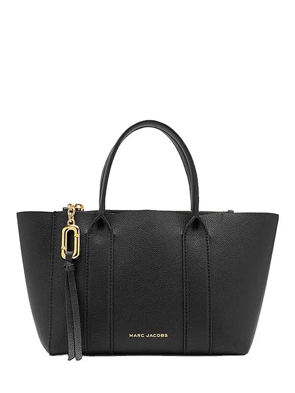 Marc Jacobs Scene Patent Leather Work Tote Bag - Black