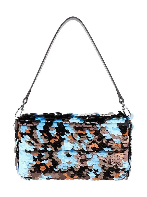 Staud Timmy Sequined Convertible Shoulder Bag - Nightspark