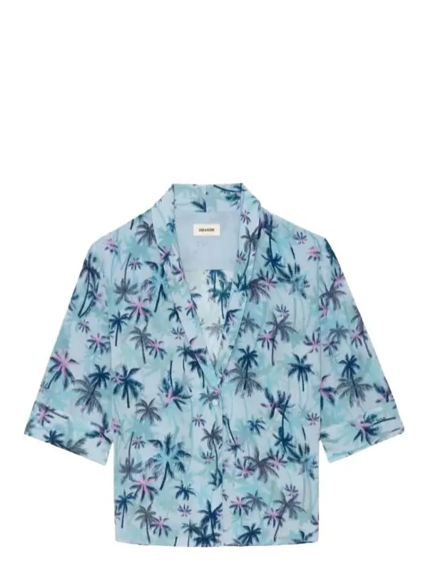 Zadig&Voltaire Telmos Shirt - Light Blue