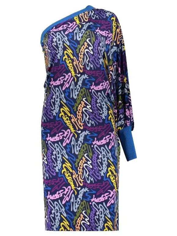 Missoni One-shoulder Dress - Blue