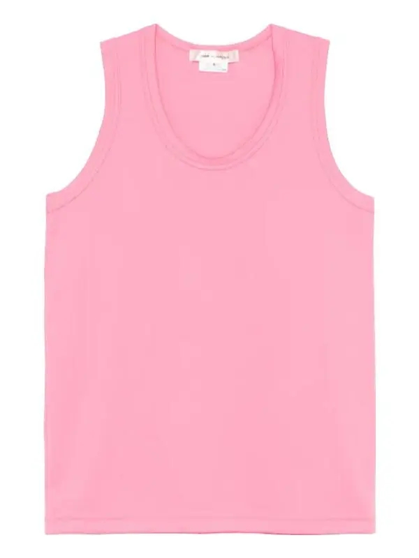 Comme Des Garçons Jersey Tank Top - Pink