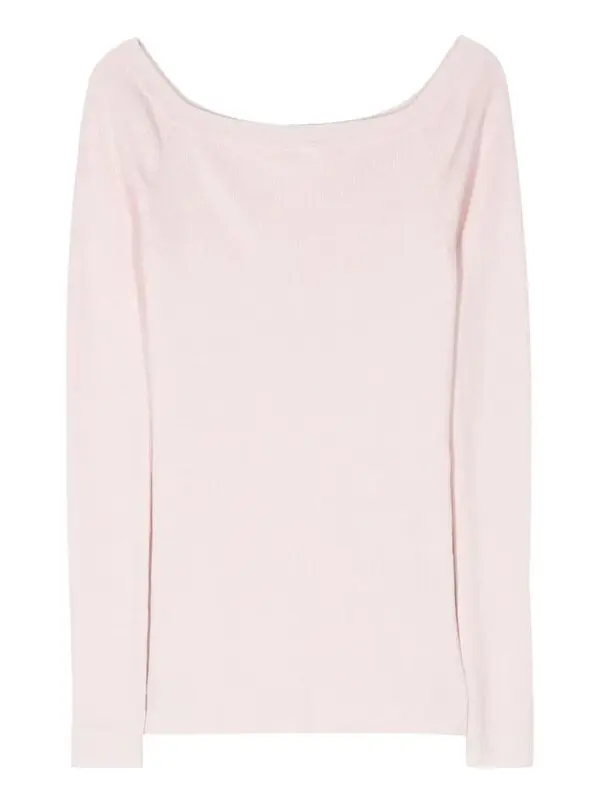 P.a.r.o.s.h Fine-ribbed Jumper - Pink
