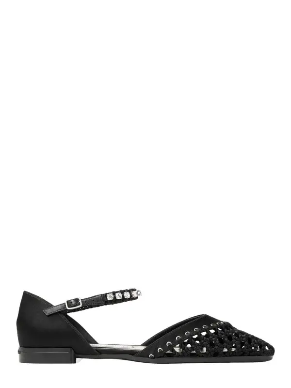 JIMMY CHOO Dila Ballet Flats - Black