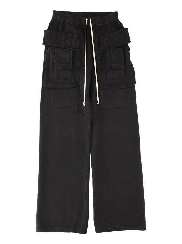 Rick Owens Cotton Trousers - Black
