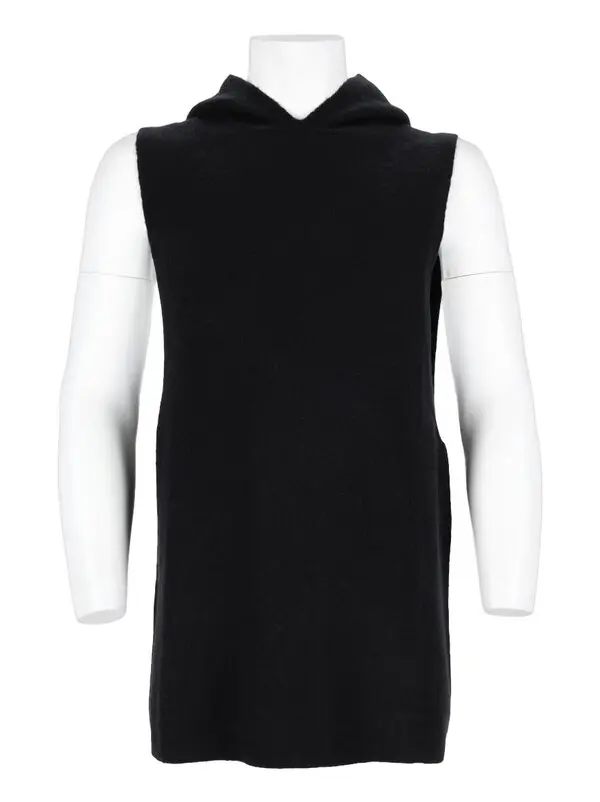 Rick Owens Cashmere Blend Knit Top - Black