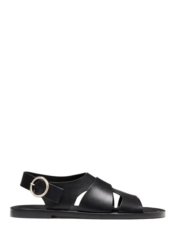 Proenza Schouler Capri Caged Sandals - Black
