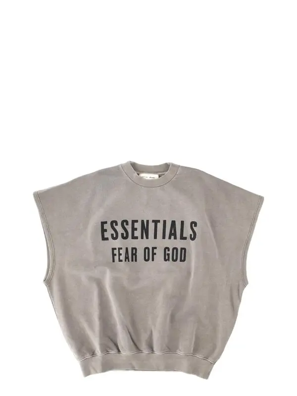 Fear Of God Washed Cotton Sweatshirt - Grey
