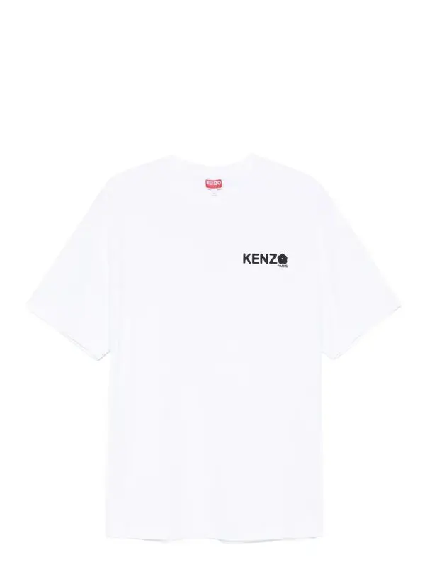 Kenzo Classic Floral Graphic T-shirt For - White