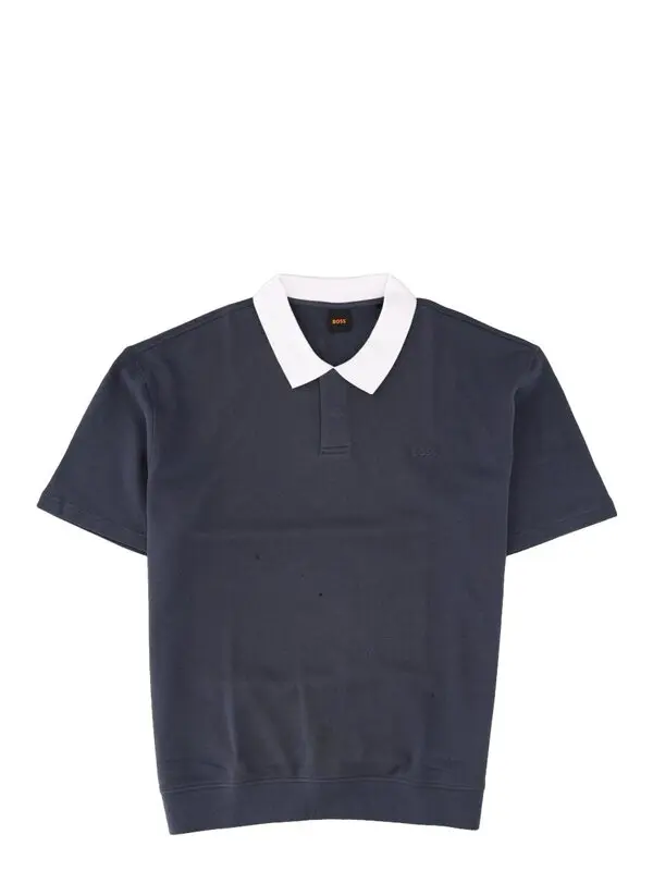 BOSS Cotton Polo Shirt - Blue