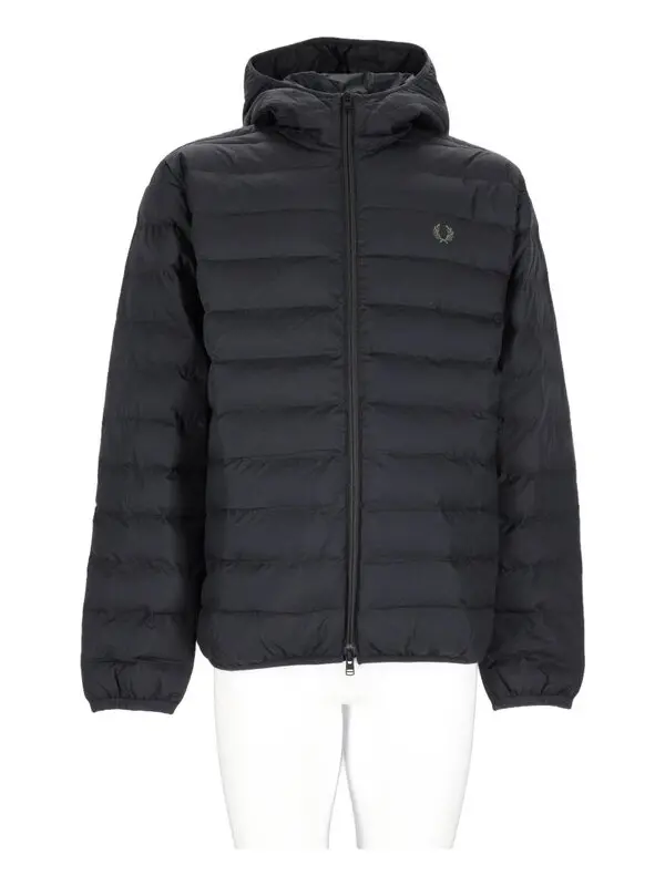 Fred Perry Recycled Polyamide Sports Jacket - Black