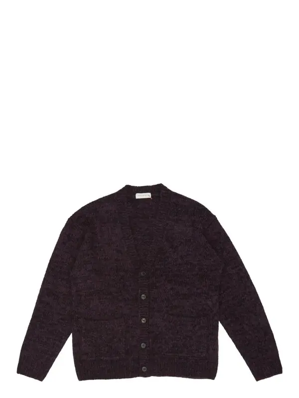 Dries Van Noten Long-sleeved Knit Cardigan - Black