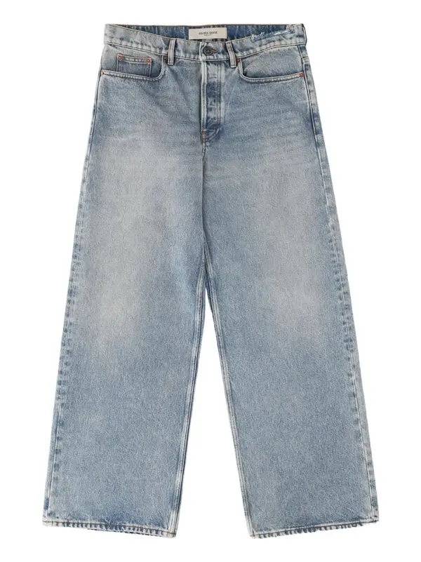 GOLDEN GOOSE Cotton Denim Jeans - Blue