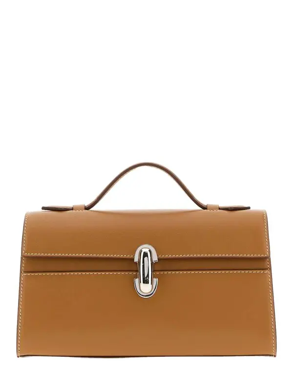 Savette Symmetry Mini Handbag - Camel