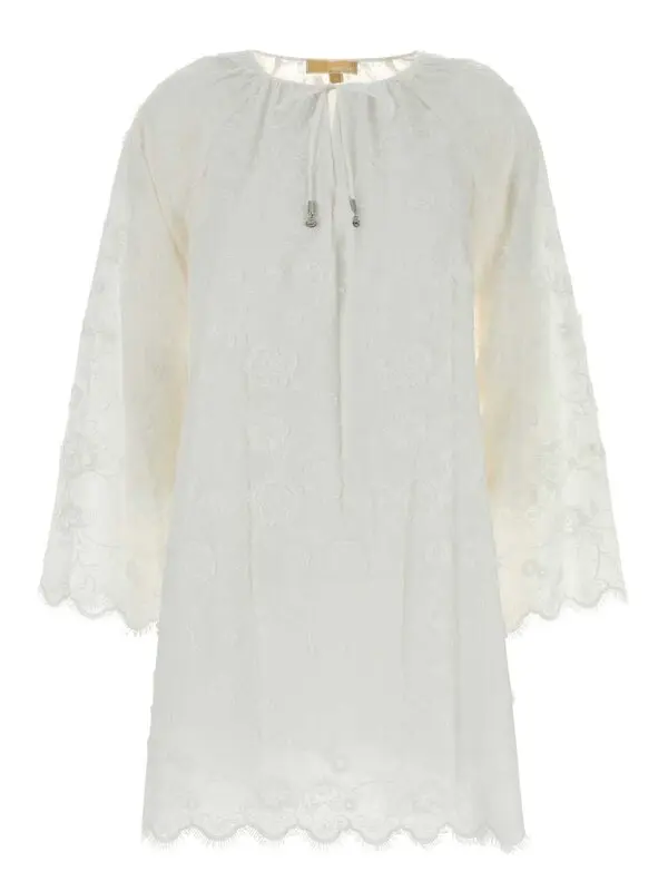 Michael Kors Cotton Dress - White