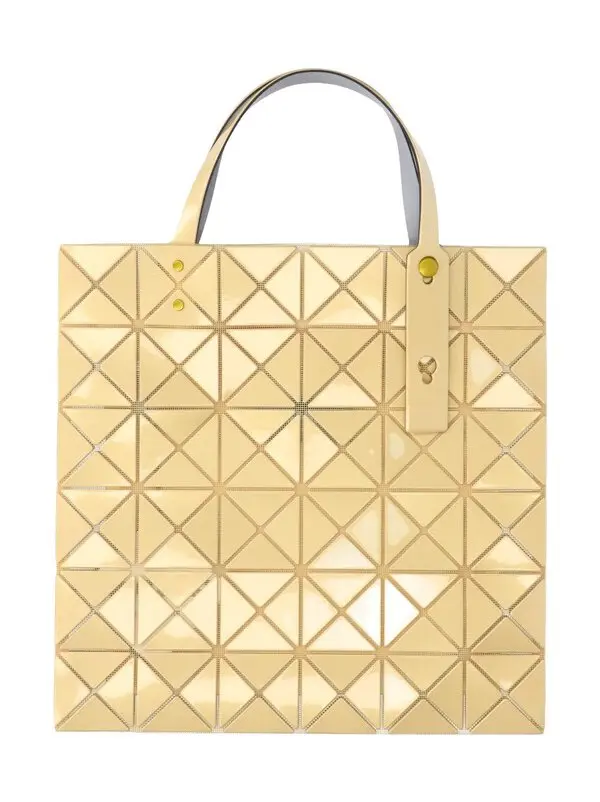 Issey Miyake Geometric Pleated Handbag - Yellow