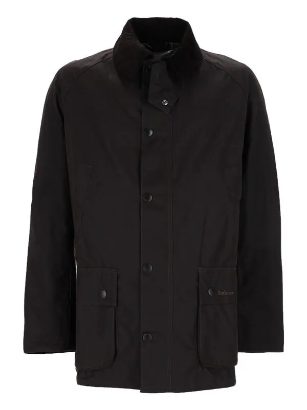 Barbour Waxed Cotton Sports Jacket - Brown
