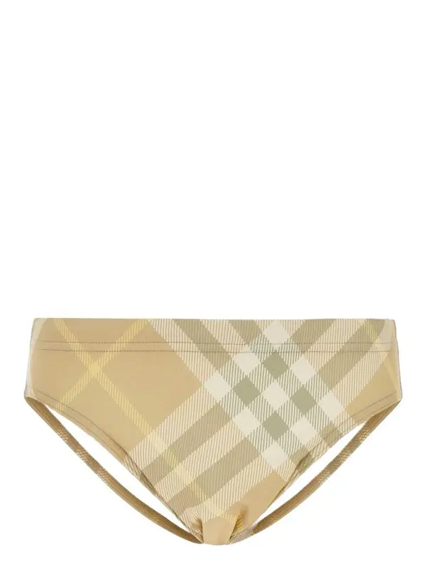 Burberry Stretch Nylon Swimming Brief - Printed