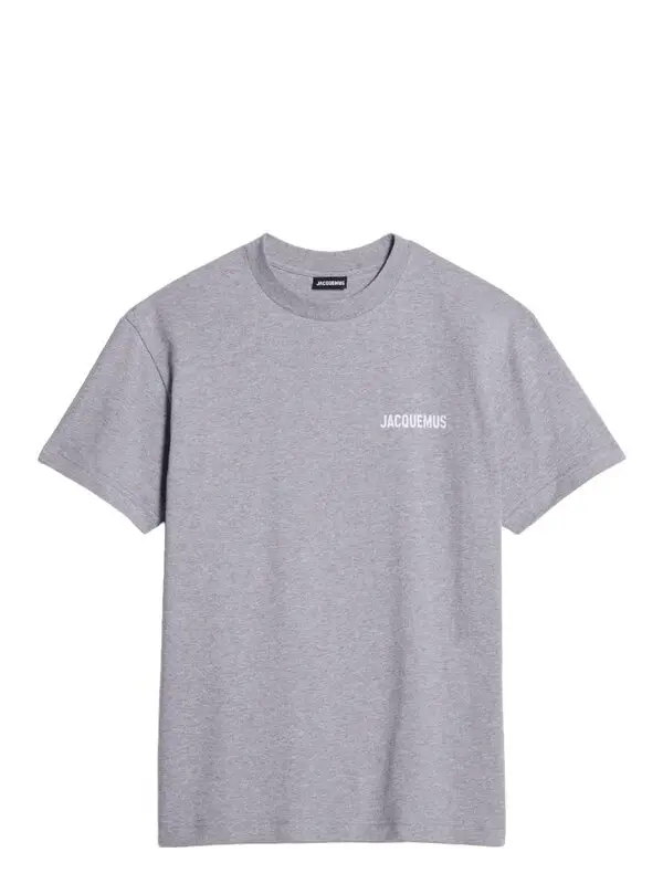 Jacquemus Logo T-shirt - Gray