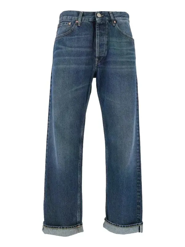TELA GENOVA Rodolfo Stone-washed Jeans - Blue