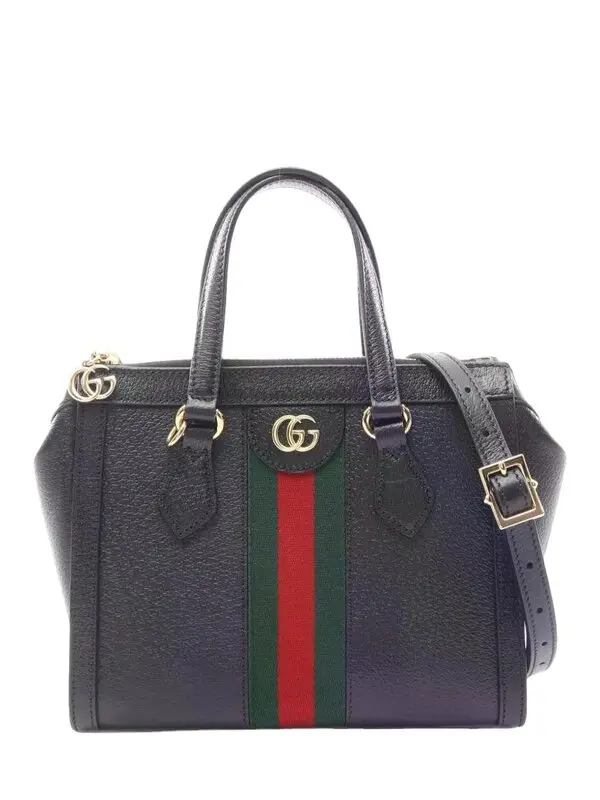 Gucci Ophidia Web-stripe Tote Bag - Black