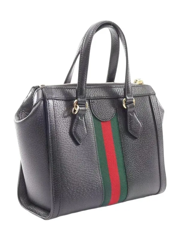 Gucci Ophidia Web-stripe Tote Bag - Black