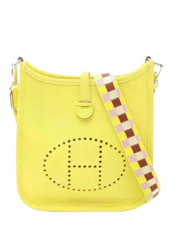 Hermès 2022 Clemence Amazone Evelyne 16 Crossbody Bag - Yellow