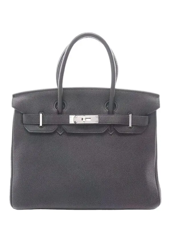 Hermès 2008 Birkin Togo Tote Bag - Black