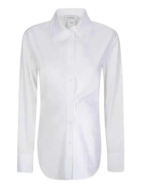 Sportmax Tailored Cotton Shirt - White