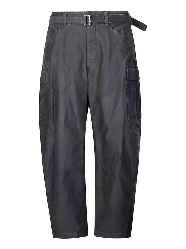 Sacai Belted Cargo Pants - Grey