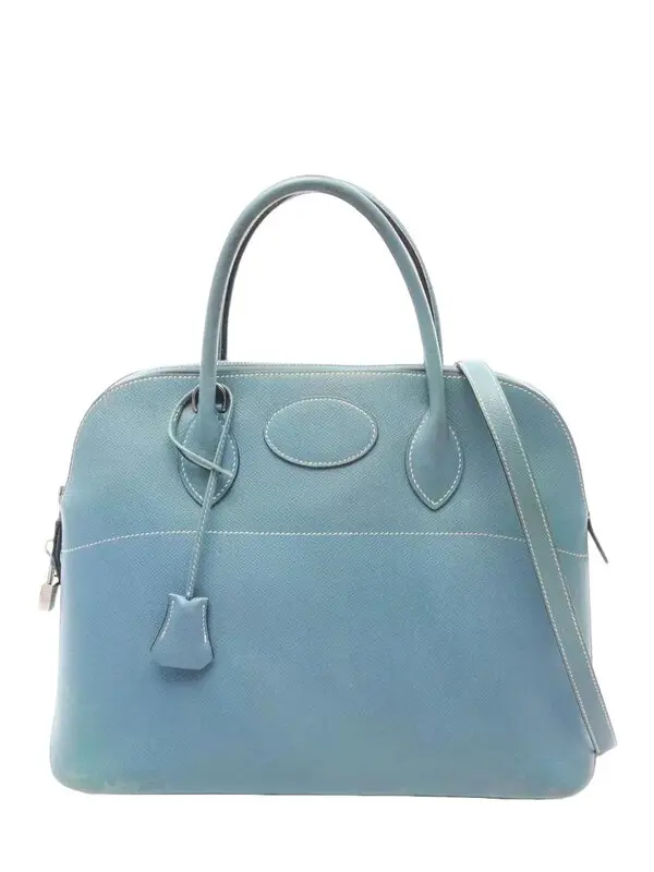 Hermès Epsom 35 Bolide Tote Bag - Blue