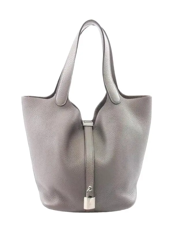 Hermès 2020 Mm Picotin Lock Tote Bag - Grey