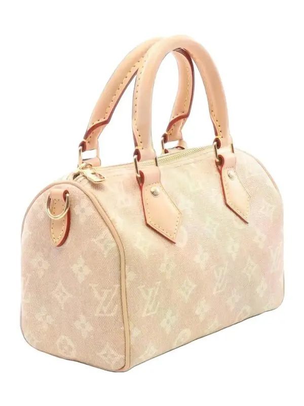 LOUIS VUITTON 2021 Monogram Speedy Bandoulière Shoulder Bag - Neutrals