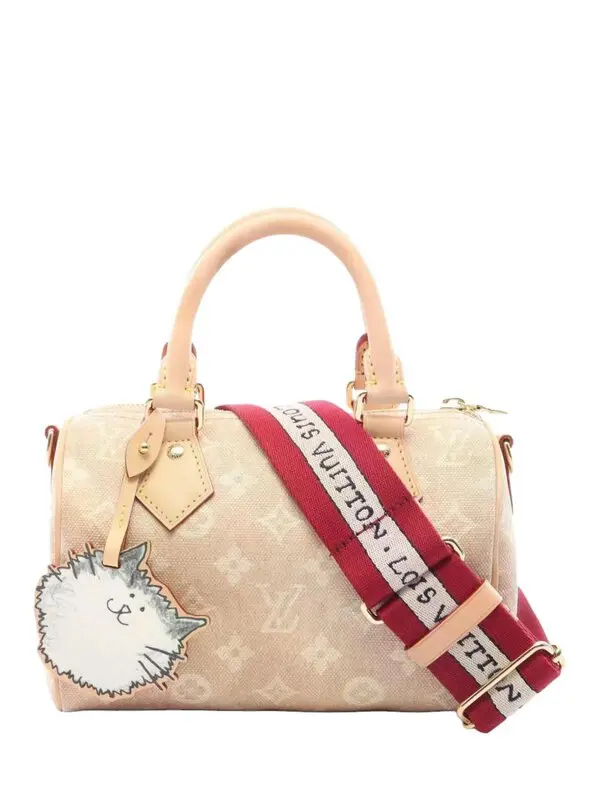 LOUIS VUITTON 2021 Monogram Speedy Bandoulière Shoulder Bag - Neutrals