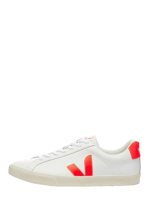 VEJA Esplar Lace-up Sneakers - White/orange
