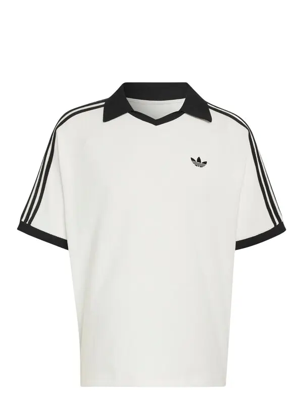 Adidas Terry Polo Shirt Asia Sizing - Cloud White