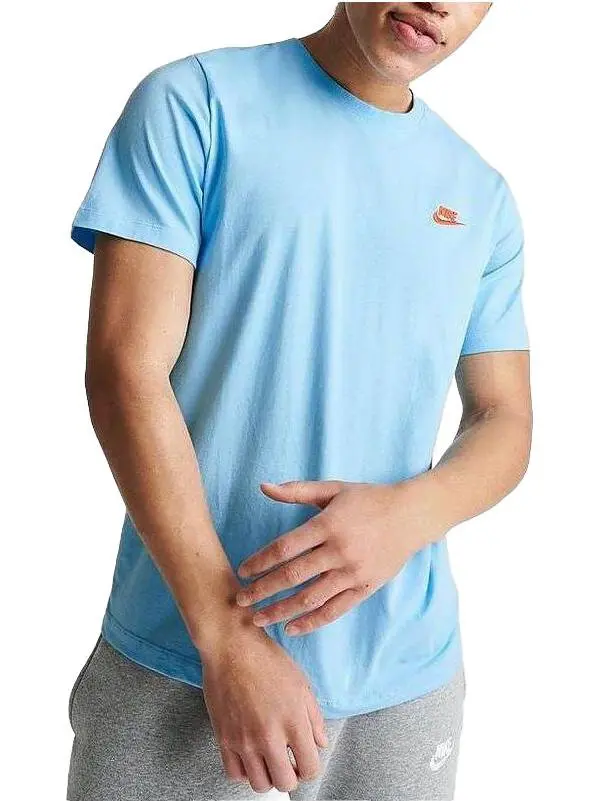 Nike Club T-shirt - Sky Blue