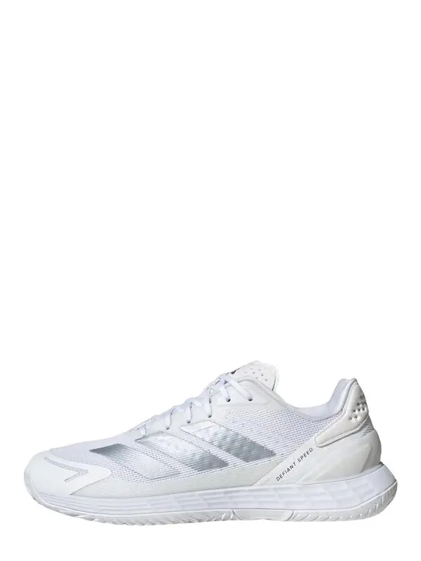 Adidas Defiant Speed 2 Tennis White Tech Grey Metallic Kj3106 - Cloud White/tech Grey Metallic/maroon