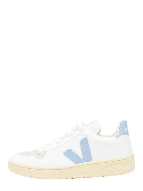 VEJA V-10 Lace-up Sneakers - White/blue/cream