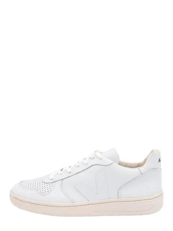 VEJA V-10 Leather Lace-up 'extra - White