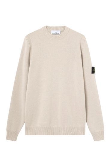Stone Island Lambswool 5100072 Sweater - Desert