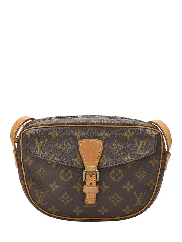 LOUIS VUITTON Monogram Canvas Jeune Fille Pm Cross Body Bag - Brown
