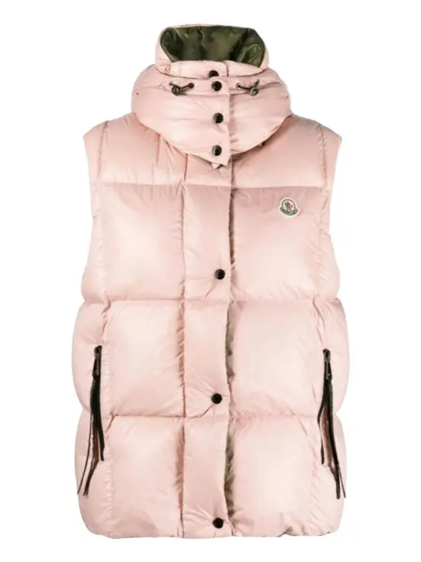 Moncler Luzule Down Gilet - Pink