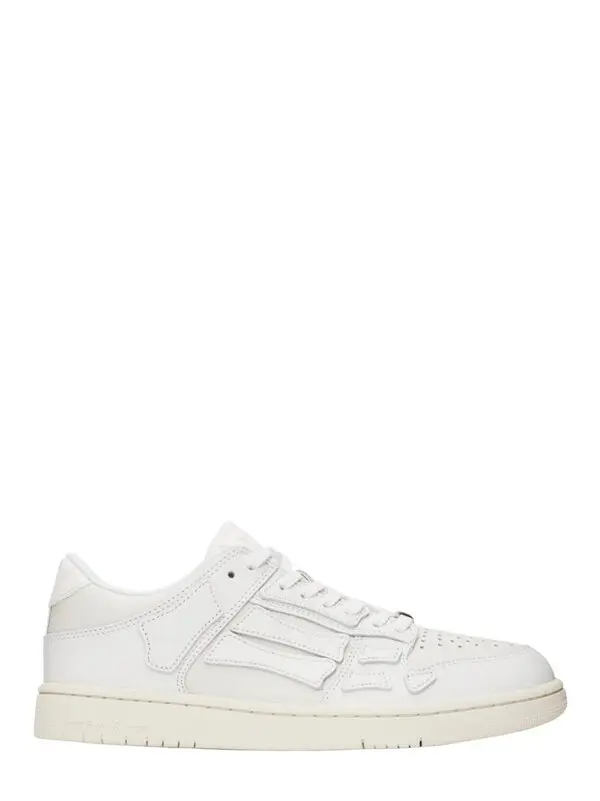 Amiri Skel Top Low-cut Skate Sneakers - White