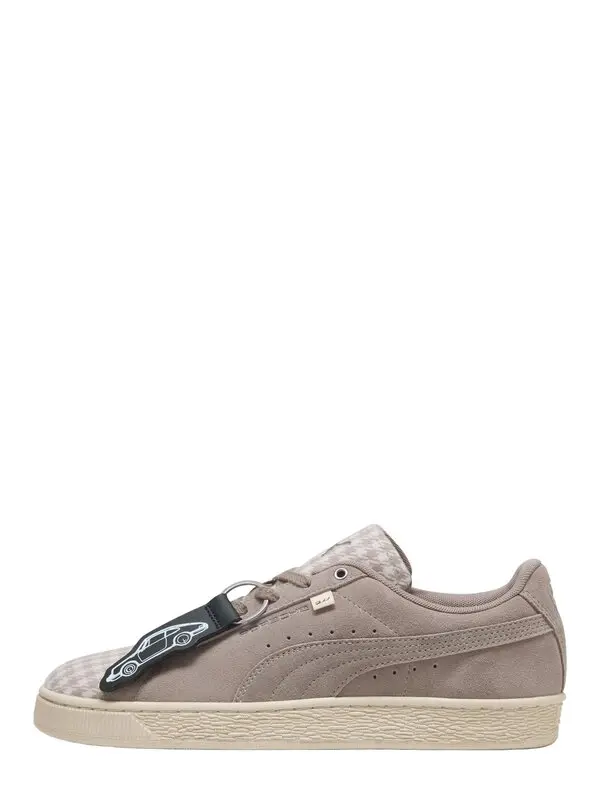 PUMA Porsche Legacy Suede Classic Pepita Sneakers - Beige