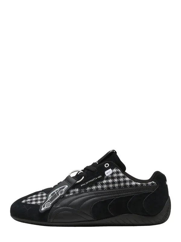 PUMA Porsche Legacy Speedcat Pepita Sneakers - Black